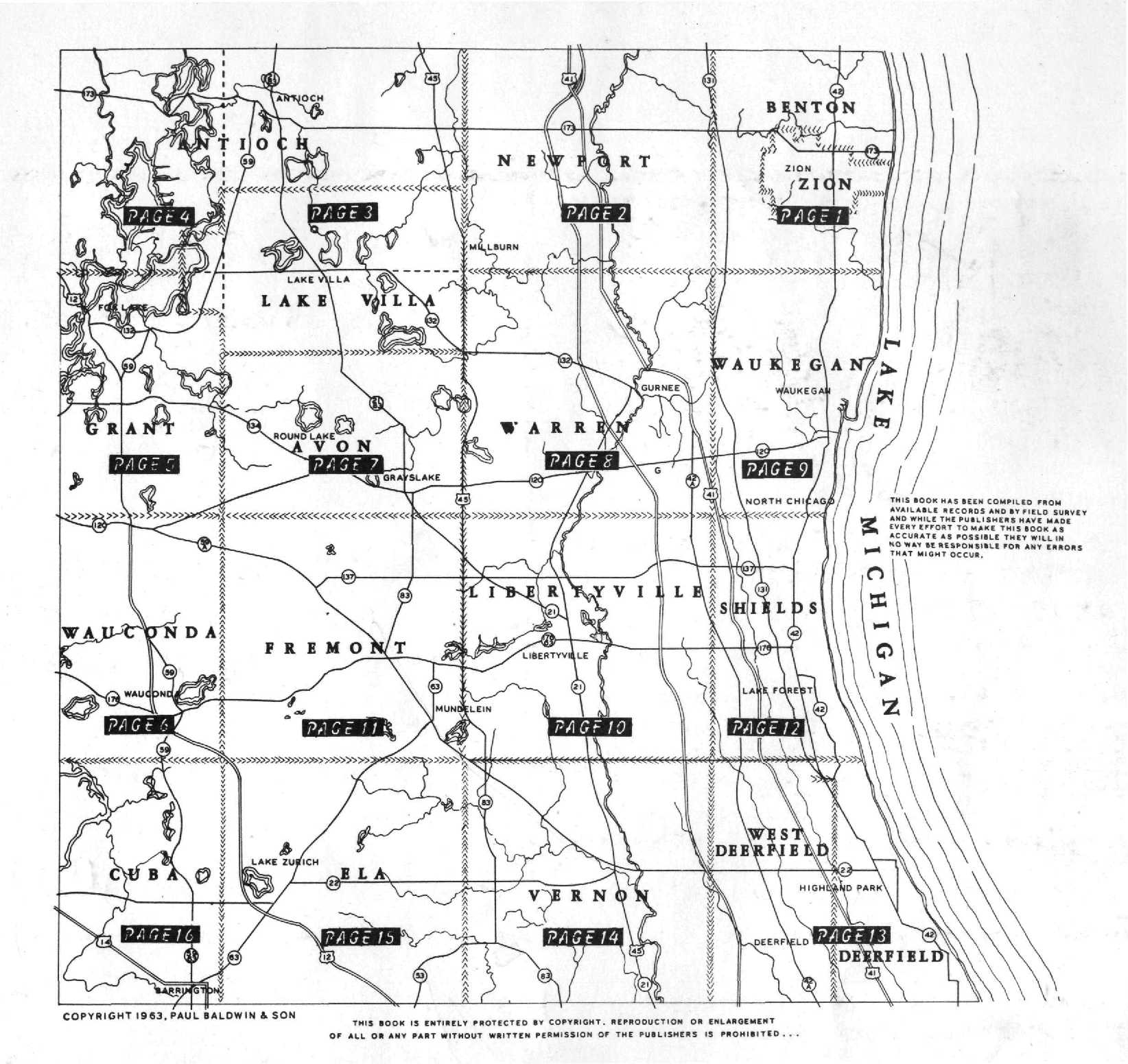 Object details - Lake Counnty Township Map Book